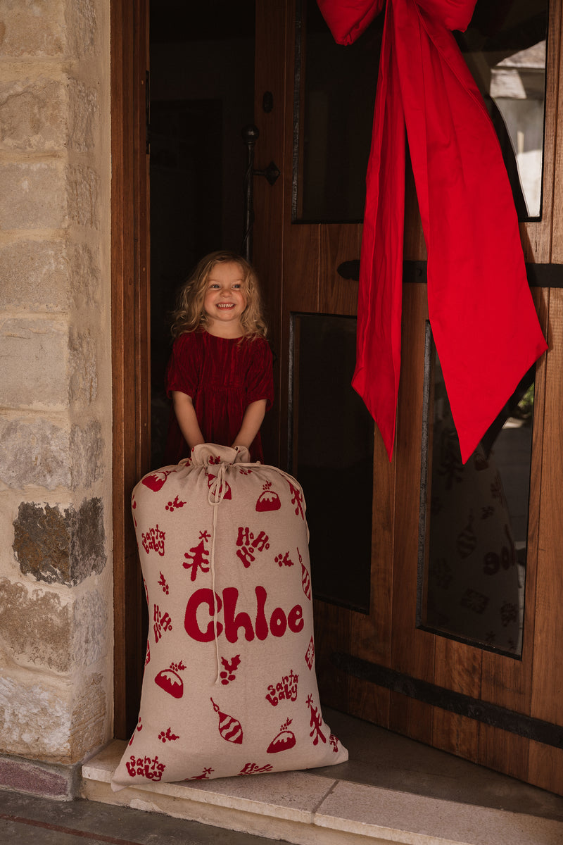 The Chloe Santa Sack – Mini Motif